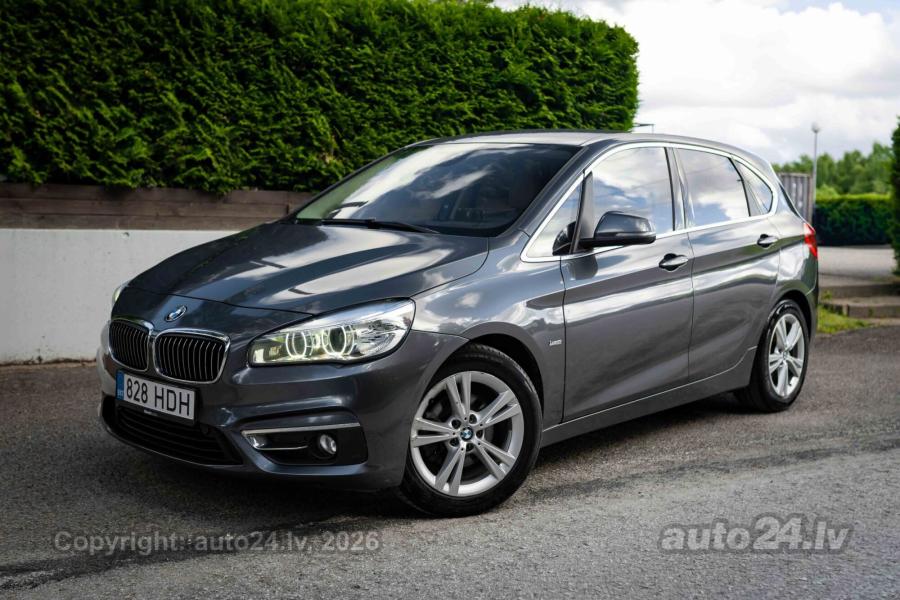 Grey BMW 2 Series 2017 in Tallinn, with an engine capacity of 1.50 L and mileage of 108 thousand km for 14500 €, photo 1 on AUTOMOTO.COM.LV