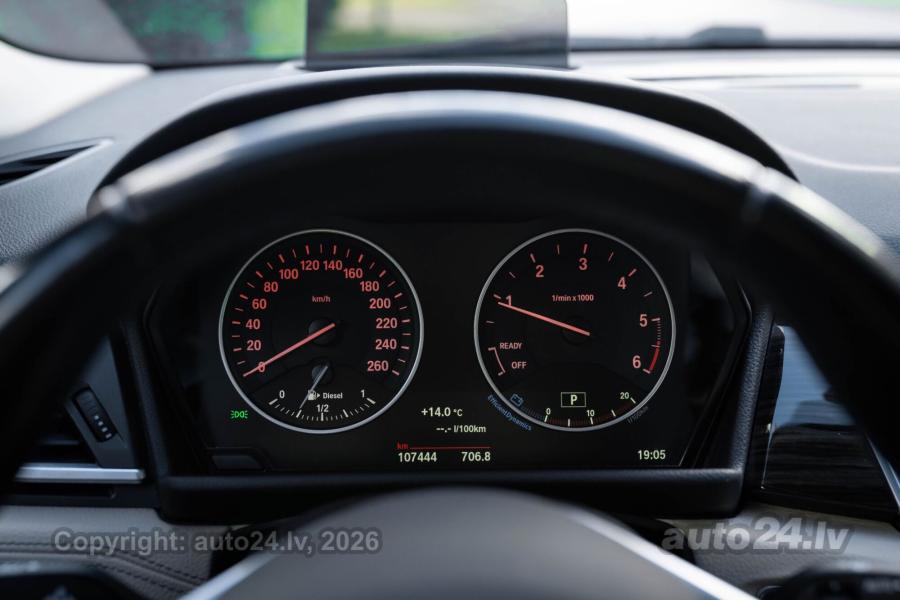 Grey BMW 2 Series 2017 in Tallinn, with an engine capacity of 1.50 L and mileage of 108 thousand km for 14500 €, photo 23 on AUTOMOTO.COM.LV