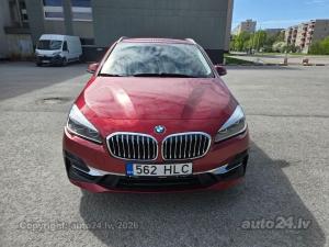 Sarkans BMW 2 Series 2019 Tallina, ar dzinēja tilpumu 1.50 L un nobraukumu 106 tūkst. km par 17000 €, foto  vietnē AUTOMOTO.COM.LV