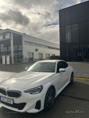 White BMW 2 Series 2024 in Tallinn, with an engine capacity of 2.00 L and mileage of 24 thousand km for 32300 €, photo 3 on AUTOMOTO.COM.LV