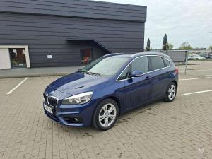 Blue BMW 216 Active Tourer 2014 in Kaunas, with an engine capacity of 2.00 L and mileage of 250 thousand km for 6900 €, photo  on AUTOMOTO.COM.LV