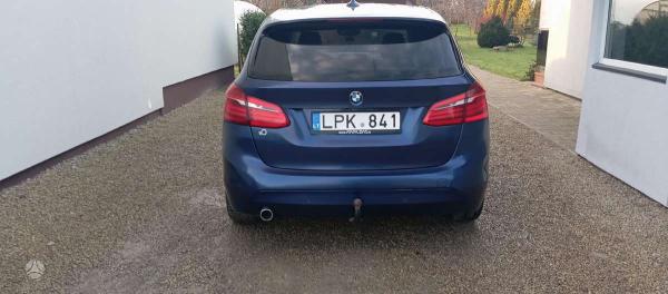 Blue BMW 216 Active Tourer 2015 in Siauliai, with an engine capacity of 1.50 L and mileage of 253 thousand km for 6250 €, photo 4 on AUTOMOTO.COM.LV