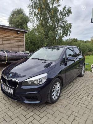 Blue BMW 216 Active Tourer 2016 in Vilnius, with an engine capacity of 1.50 L and mileage of 291 thousand km for 6200 €, photo 20 on AUTOMOTO.COM.LV