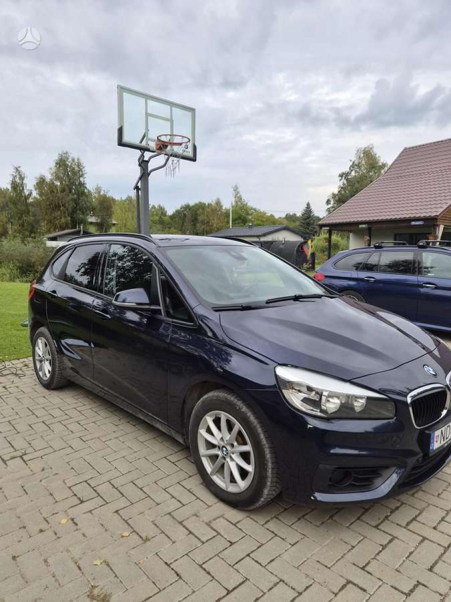 Blue BMW 216 Active Tourer 2016 in Vilnius, with an engine capacity of 1.50 L and mileage of 291 thousand km for 6200 €, photo 21 on AUTOMOTO.COM.LV
