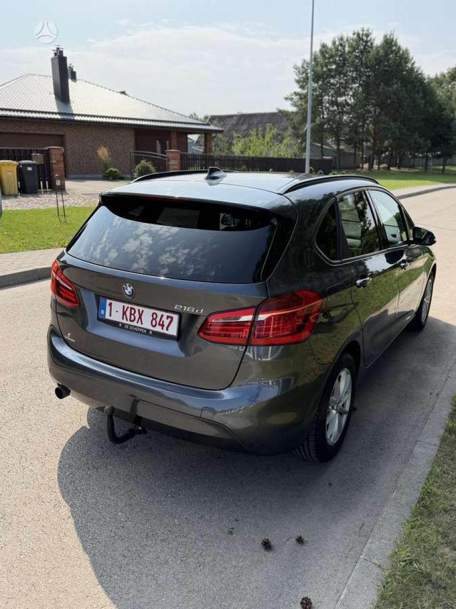 Pelēks BMW 216 Active Tourer 2015 Pakruojis, ar dzinēja tilpumu 1.50 L un nobraukumu 237 tūkst. km par 6450 €, foto 16 vietnē AUTOMOTO.COM.LV