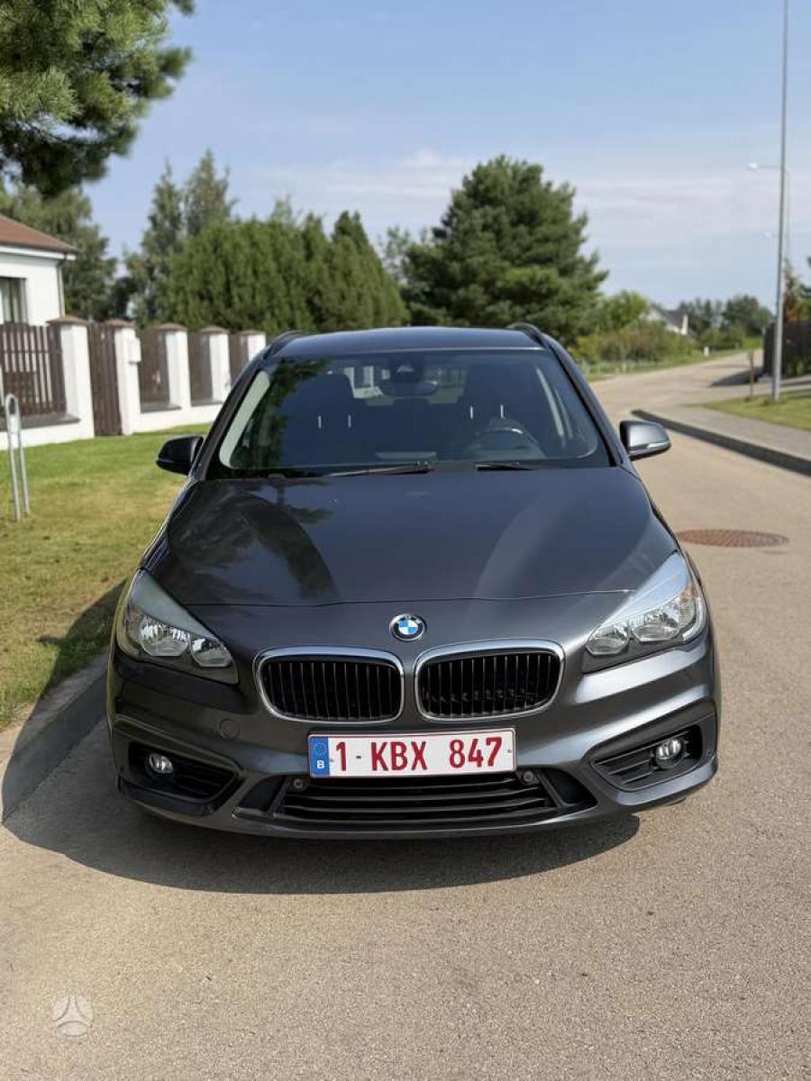 Pelēks BMW 216 Active Tourer 2015 Pakruojis, ar dzinēja tilpumu 1.50 L un nobraukumu 237 tūkst. km par 6450 €, foto 31 vietnē AUTOMOTO.COM.LV