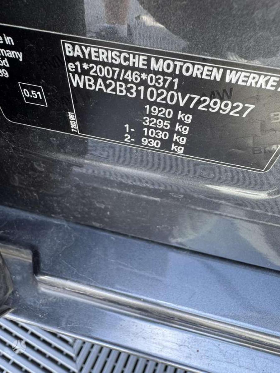 Grey BMW 216 Active Tourer 2016 in Kaunas, with an engine capacity of 1.50 L and mileage of 299 thousand km for 8850 €, photo 12 on AUTOMOTO.COM.LV