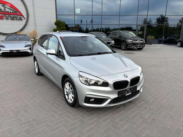 Grey BMW 216 Active Tourer 2017 in Telschi, with an engine capacity of 1.50 L and mileage of 211 thousand km for 6200 €, photo 8 on AUTOMOTO.COM.LV