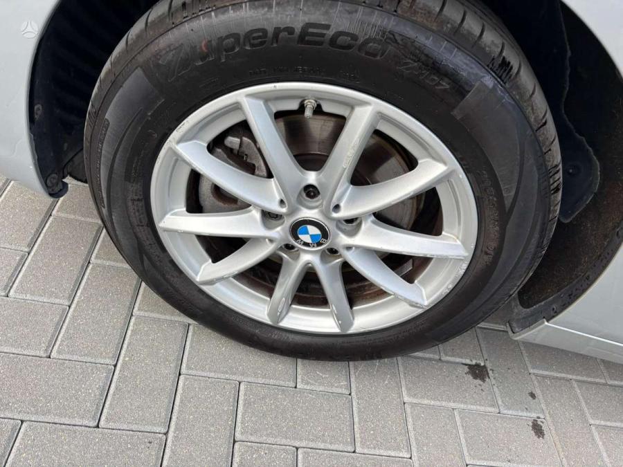 Grey BMW 216 Active Tourer 2017 in Telschi, with an engine capacity of 1.50 L and mileage of 211 thousand km for 6200 €, photo 9 on AUTOMOTO.COM.LV