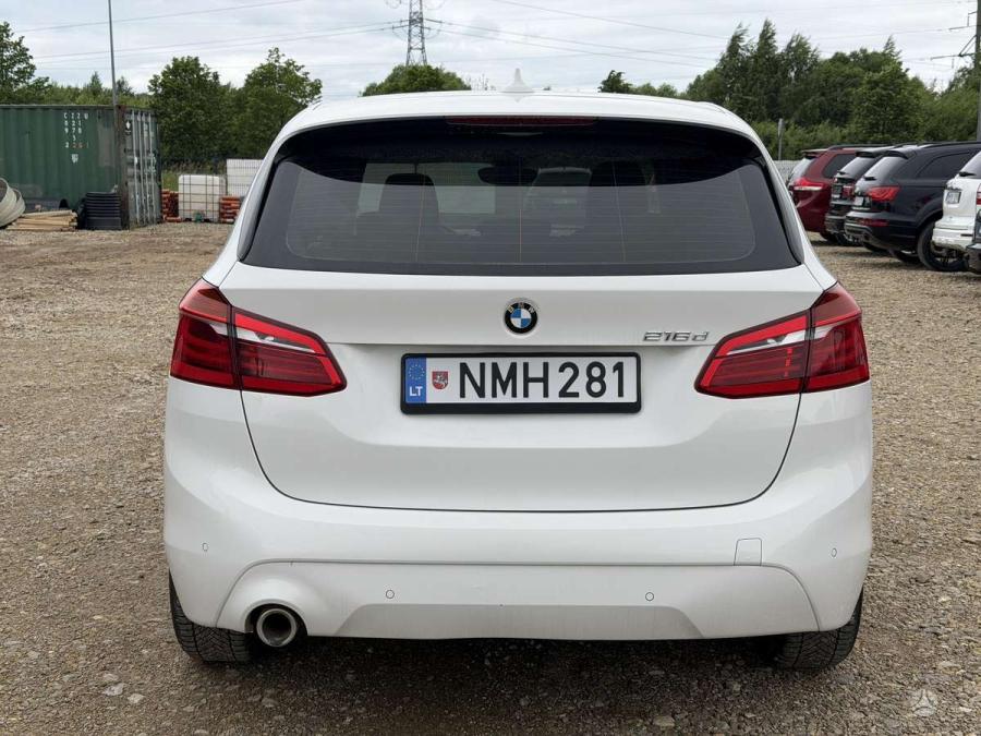 Белый БМВ 216 Active Tourer 2020 в Шяуляй, объемом двигателя 1.50 л и пробегом 262 тыс. км за 9100 €, фото 7 на AUTOMOTO.COM.LV