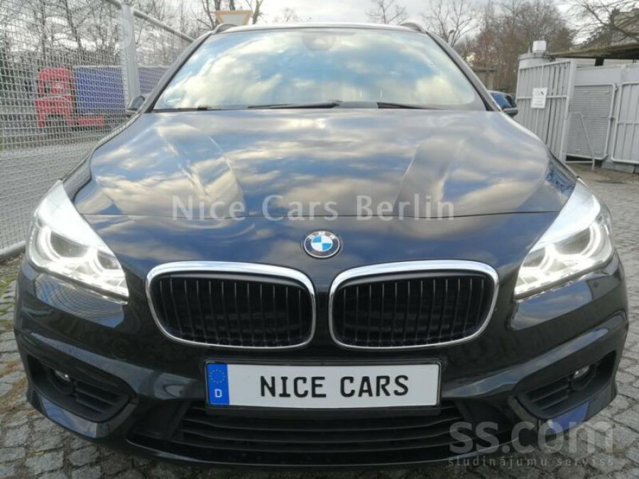 Black BMW 216 2015 in Riga, with an engine capacity of 1.50 L and mileage of 198 thousand km for 7000 €, photo 3 on AUTOMOTO.COM.LV