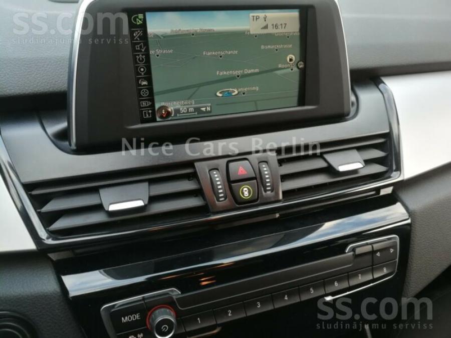 Black BMW 216 2015 in Riga, with an engine capacity of 1.50 L and mileage of 198 thousand km for 7000 €, photo 16 on AUTOMOTO.COM.LV