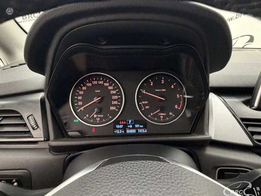 Melns BMW 216 2016 Viļņa, ar dzinēja tilpumu 1.50 L un nobraukumu 305 tūkst. km par 6300 €, foto 31 vietnē AUTOMOTO.COM.LV