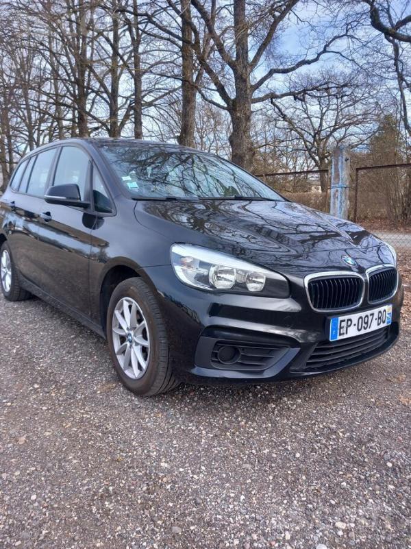 Black BMW 216 2017 in Cesis, with an engine capacity of 1.50 L and mileage of 181 thousand km for 7950 €, photo 1 on AUTOMOTO.COM.LV