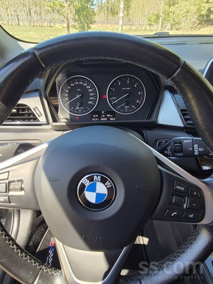 Melns BMW 216 2016 Rīga, ar dzinēja tilpumu 1.50 L un nobraukumu 240 tūkst. km par 9300 €, foto 15 vietnē AUTOMOTO.COM.LV