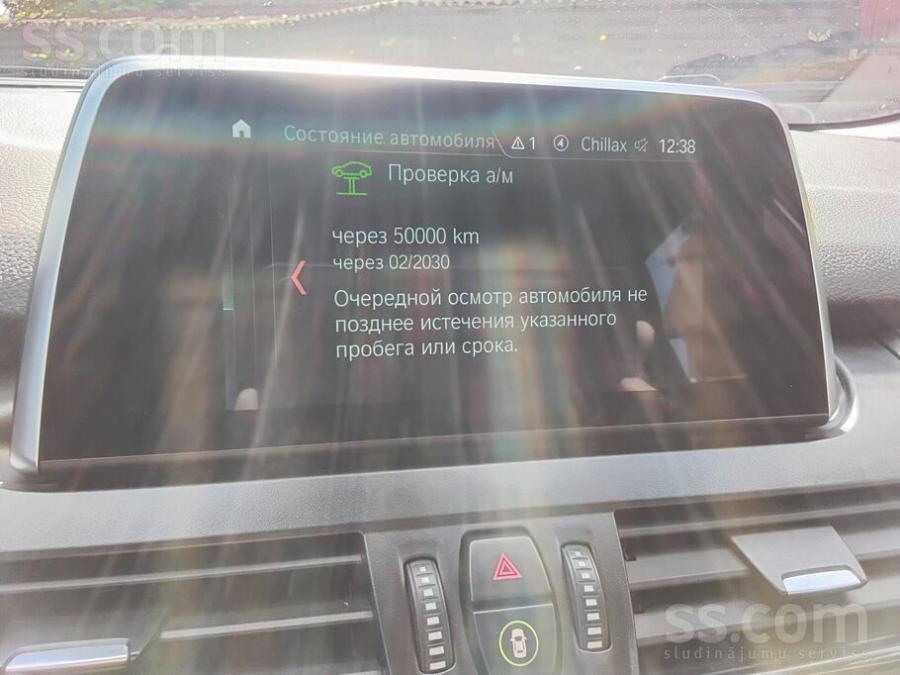 Синий БМВ 216 2020 в Рига, объемом двигателя 1.50 л и пробегом 191 тыс. км за 10750 €, фото 22 на AUTOMOTO.COM.LV