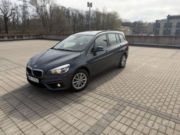 Синий БМВ 216 2016 в Рига, объемом двигателя 1.50 л и пробегом 255 тыс. км за 6850 €, фото 1 на AUTOMOTO.COM.LV