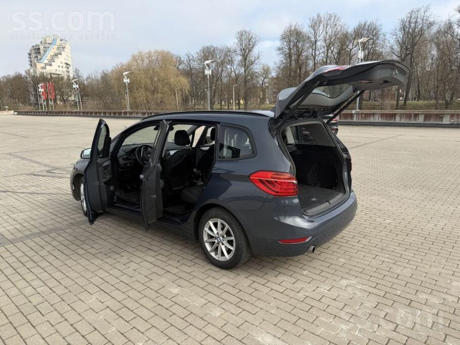 Blue BMW 216 2016 in Riga, with an engine capacity of 1.50 L and mileage of 255 thousand km for 6850 €, photo 10 on AUTOMOTO.COM.LV