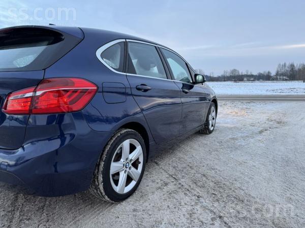 Blue BMW 216 2016 in Cesis, with an engine capacity of 1.50 L and mileage of 0 thousand km for 7950 €, photo 10 on AUTOMOTO.COM.LV