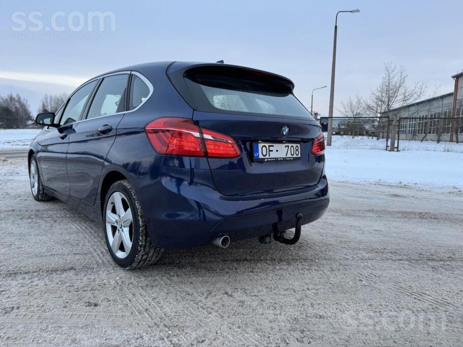Blue BMW 216 2016 in Cesis, with an engine capacity of 1.50 L and mileage of 0 thousand km for 7950 €, photo 9 on AUTOMOTO.COM.LV