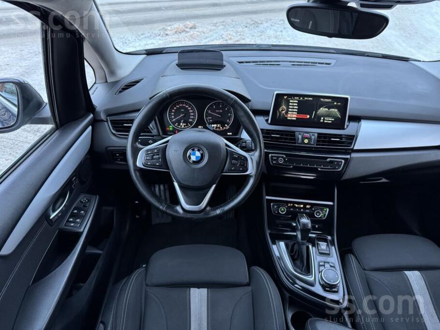 Blue BMW 216 2016 in Cesis, with an engine capacity of 1.50 L and mileage of 0 thousand km for 7950 €, photo 15 on AUTOMOTO.COM.LV