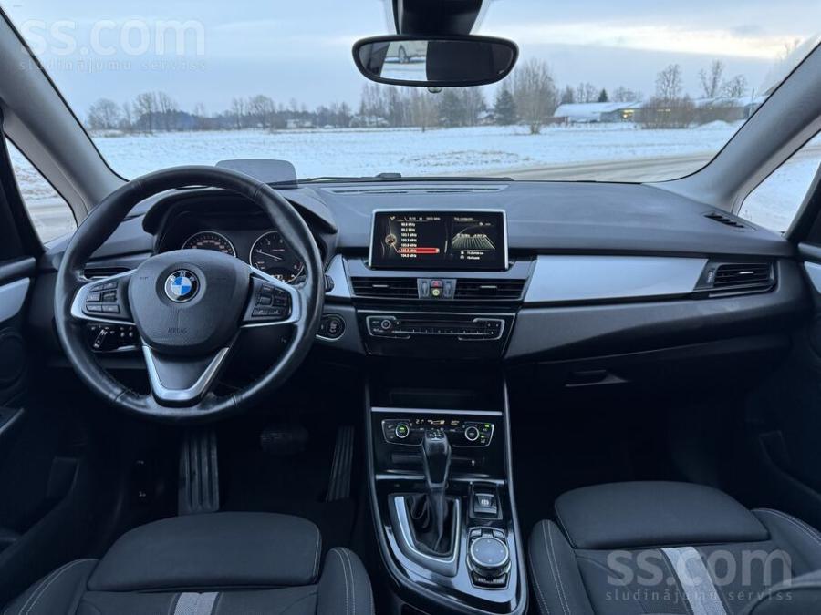 Blue BMW 216 2016 in Cesis, with an engine capacity of 1.50 L and mileage of 0 thousand km for 7950 €, photo 16 on AUTOMOTO.COM.LV
