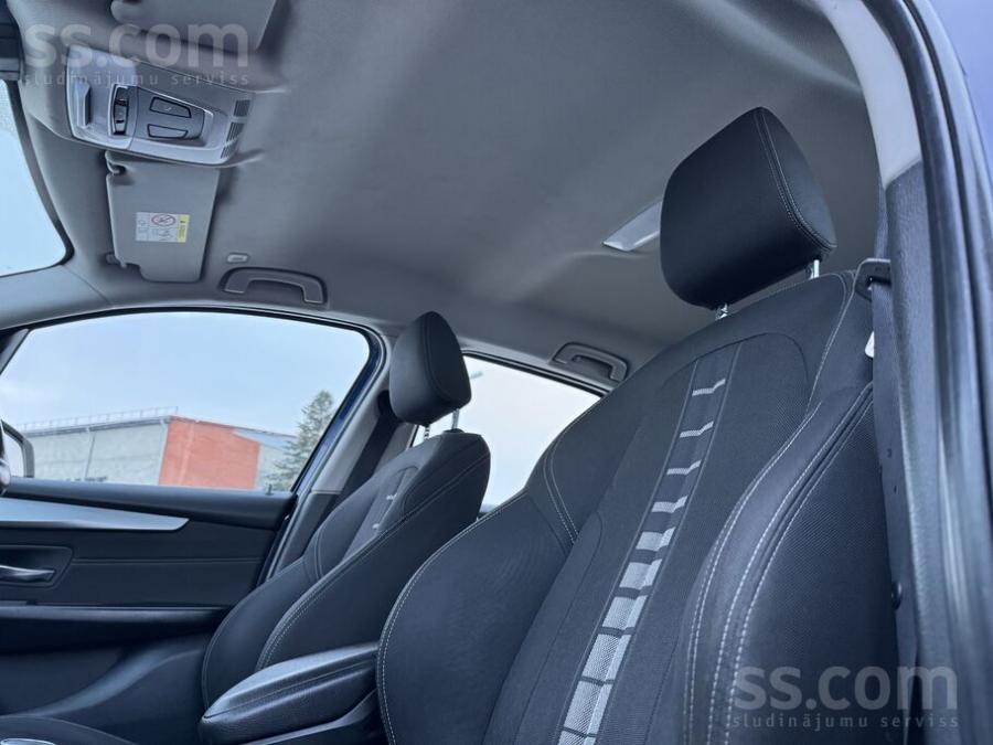 Blue BMW 216 2016 in Cesis, with an engine capacity of 1.50 L and mileage of 0 thousand km for 7950 €, photo 27 on AUTOMOTO.COM.LV