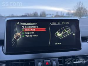 Blue BMW 216 2016 in Cesis, with an engine capacity of 1.50 L and mileage of 0 thousand km for 7950 €, photo 30 on AUTOMOTO.COM.LV