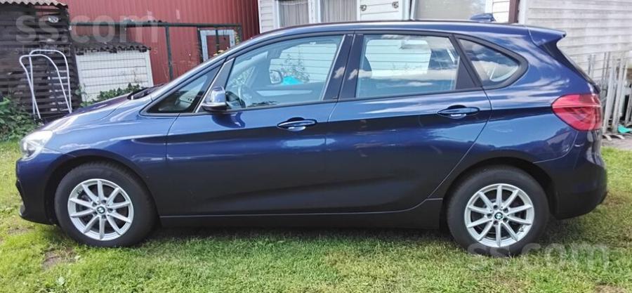 Blue BMW 216 2020 in Riga, with an engine capacity of 1.50 L and mileage of 191 thousand km for 11711 €, photo 7 on AUTOMOTO.COM.LV