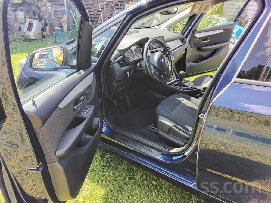 Blue BMW 216 2020 in Riga, with an engine capacity of 1.50 L and mileage of 191 thousand km for 11711 €, photo 18 on AUTOMOTO.COM.LV