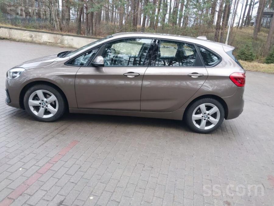 Brown BMW 216 2019 in Jurmala, with an engine capacity of 1.50 L and mileage of 168 thousand km for 14350 €, photo 18 on AUTOMOTO.COM.LV