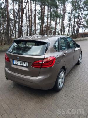 Brown BMW 216 2019 in Jurmala, with an engine capacity of 1.50 L and mileage of 168 thousand km for 14350 €, photo 19 on AUTOMOTO.COM.LV