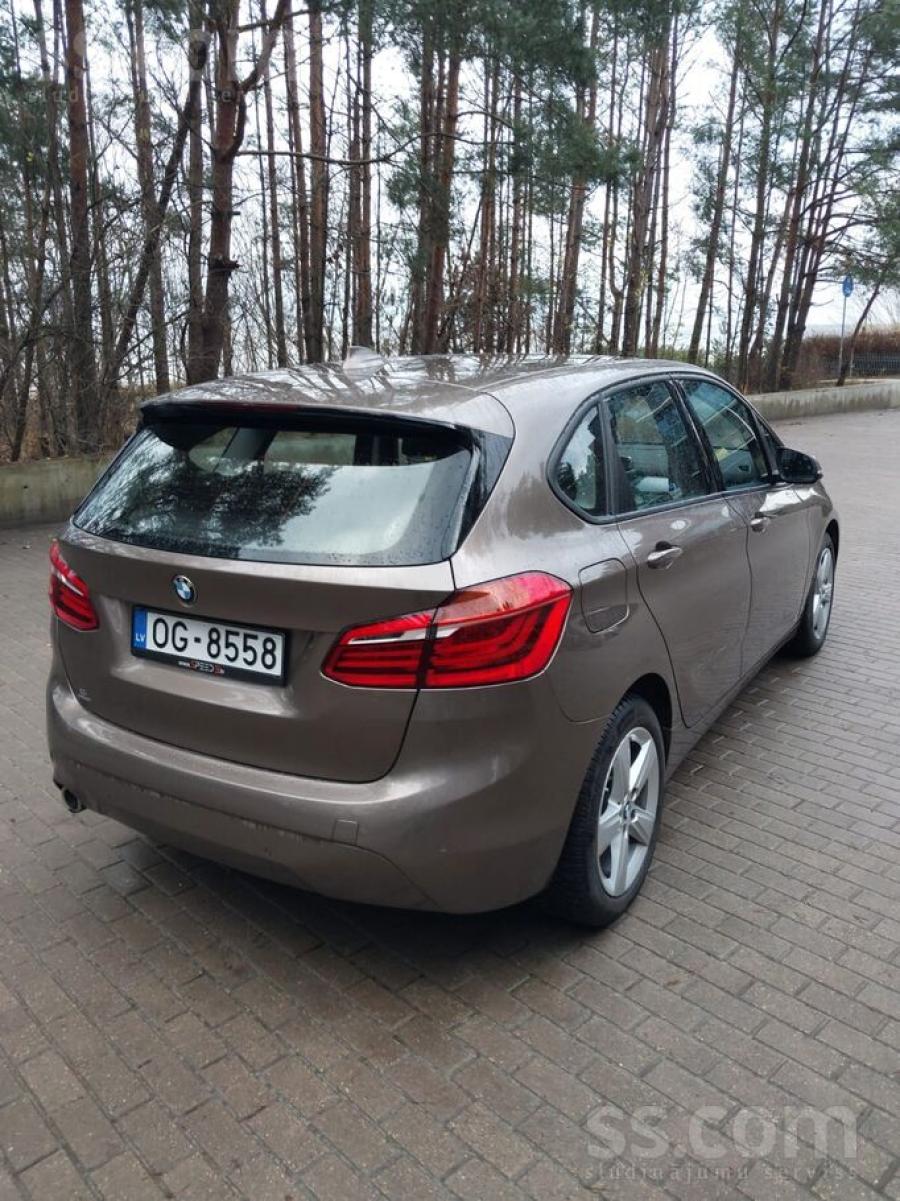 Brūns BMW 216 2019 Jūrmala, ar dzinēja tilpumu 1.50 L un nobraukumu 171 tūkst. km par 12450 €, foto 5 vietnē AUTOMOTO.COM.LV
