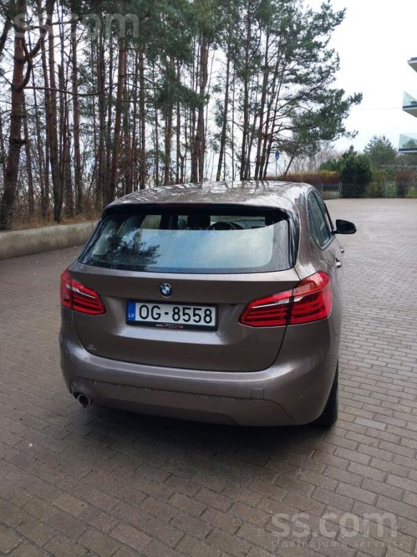 Brown BMW 216 2019 in Jurmala, with an engine capacity of 1.50 L and mileage of 171 thousand km for 12450 €, photo 6 on AUTOMOTO.COM.LV