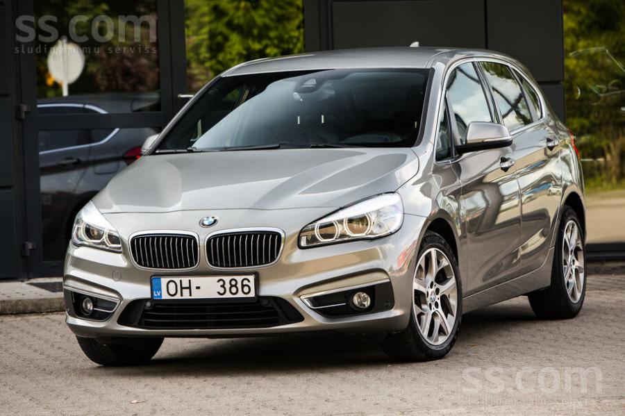 Brown BMW 216 2016 in Jelgava, with an engine capacity of 1.50 L and mileage of 185 thousand km for 9990 €, photo 4 on AUTOMOTO.COM.LV