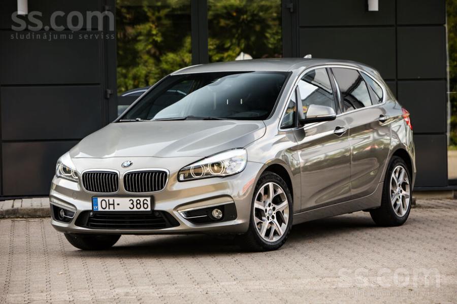 Brown BMW 216 2016 in Jelgava, with an engine capacity of 1.50 L and mileage of 185 thousand km for 9990 €, photo 5 on AUTOMOTO.COM.LV