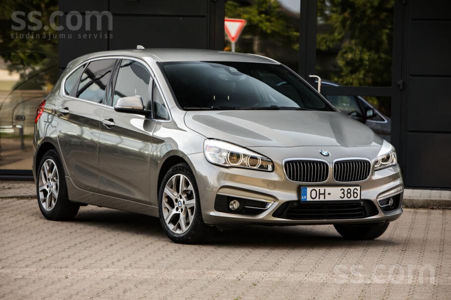 Brown BMW 216 2016 in Jelgava, with an engine capacity of 1.50 L and mileage of 185 thousand km for 9990 €, photo 6 on AUTOMOTO.COM.LV