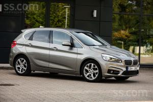 Brown BMW 216 2016 in Jelgava, with an engine capacity of 1.50 L and mileage of 185 thousand km for 9990 €, photo 8 on AUTOMOTO.COM.LV