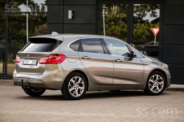 Brown BMW 216 2016 in Jelgava, with an engine capacity of 1.50 L and mileage of 185 thousand km for 9990 €, photo 9 on AUTOMOTO.COM.LV