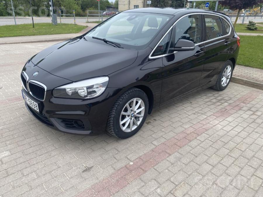 Brown BMW 216 2017 in Riga, with an engine capacity of 1.50 L and mileage of 182 thousand km for 9500 €, photo 1 on AUTOMOTO.COM.LV