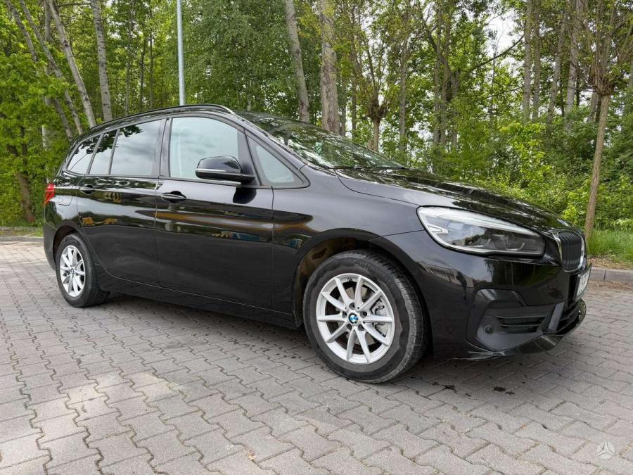 Black BMW 216 Gran Tourer 2021 in Vilnius, with an engine capacity of 1.50 L and mileage of 163 thousand km for 12500 €, photo 5 on AUTOMOTO.COM.LV