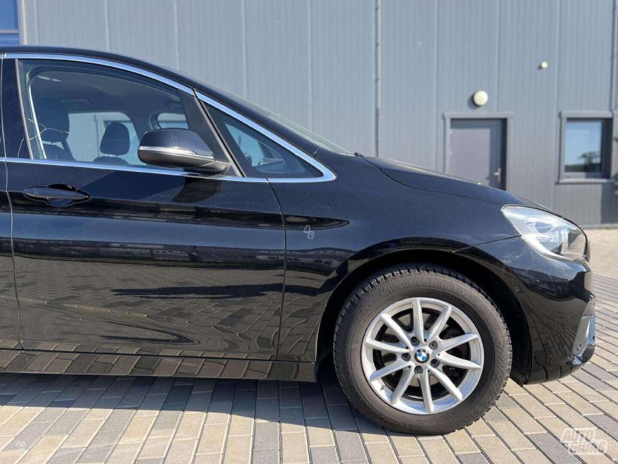 Black BMW 216 Gran Tourer 2016 in Siauliai, with an engine capacity of 1.50 L and mileage of 222 thousand km for 8300 €, photo 11 on AUTOMOTO.COM.LV