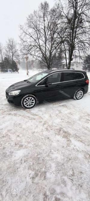 Melns BMW 216 Gran Tourer 2016 Mažeikiai, ar dzinēja tilpumu 1.50 L un nobraukumu 214 tūkst. km par 8200 €, foto  vietnē AUTOMOTO.COM.LV
