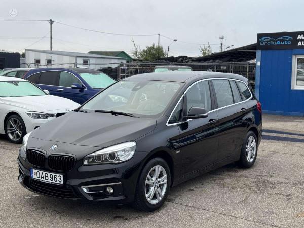 BMW 216 Gran Tourer 2016 Kauņa vietnē Melns BMW 216 Gran Tourer 2016 Kauņa, ar dzinēja tilpumu 1.50 L un nobraukumu 260 tūkst. km par 8999 €, foto 1 vietnē AUTOMOTO.COM.LV