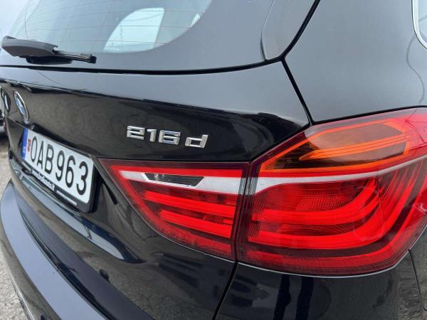 BMW 216 Gran Tourer 2016 Kauņa vietnē Melns BMW 216 Gran Tourer 2016 Kauņa, ar dzinēja tilpumu 1.50 L un nobraukumu 260 tūkst. km par 8999 €, foto 9 vietnē AUTOMOTO.COM.LV