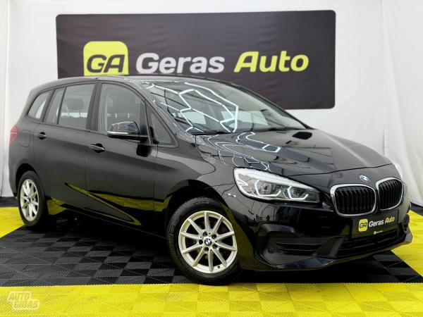 Black BMW 216 Gran Tourer 2019 in Avizieniai, with an engine capacity of 1.50 L and mileage of 122 thousand km for 10999 €, photo 3 on AUTOMOTO.COM.LV