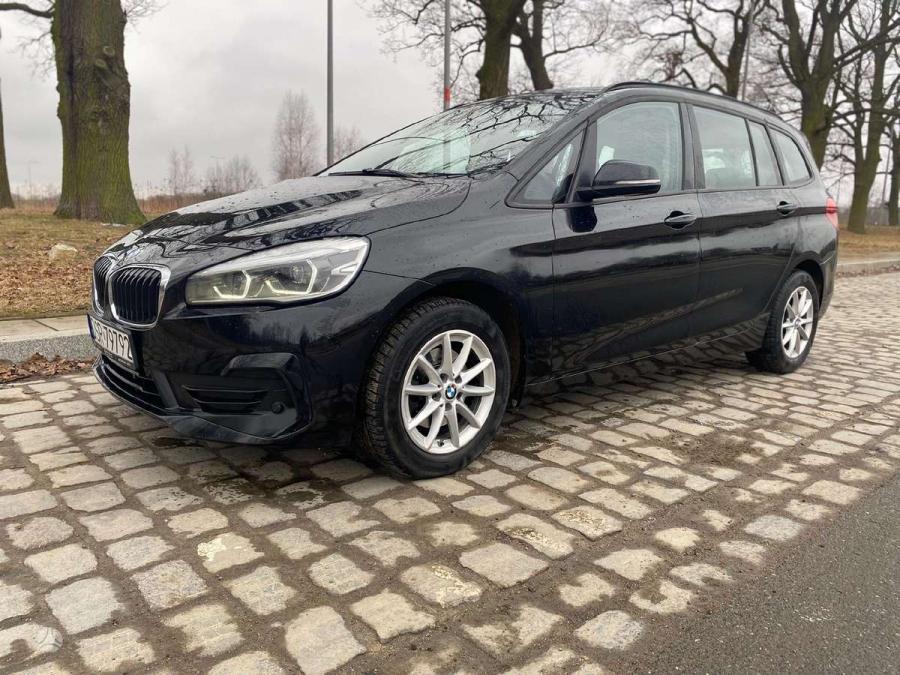 Black BMW 216 Gran Tourer 2021 in Vilnius, with an engine capacity of 1.50 L and mileage of 162 thousand km for 13189 €, photo 3 on AUTOMOTO.COM.LV