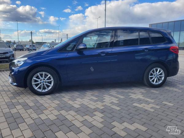 Blue BMW 216 Gran Tourer 2016 in Siauliai, with an engine capacity of 1.50 L and mileage of 159 thousand km for 7900 €, photo 5 on AUTOMOTO.COM.LV