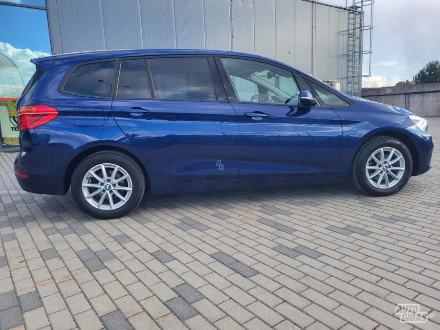 Blue BMW 216 Gran Tourer 2016 in Siauliai, with an engine capacity of 1.50 L and mileage of 159 thousand km for 7900 €, photo 13 on AUTOMOTO.COM.LV