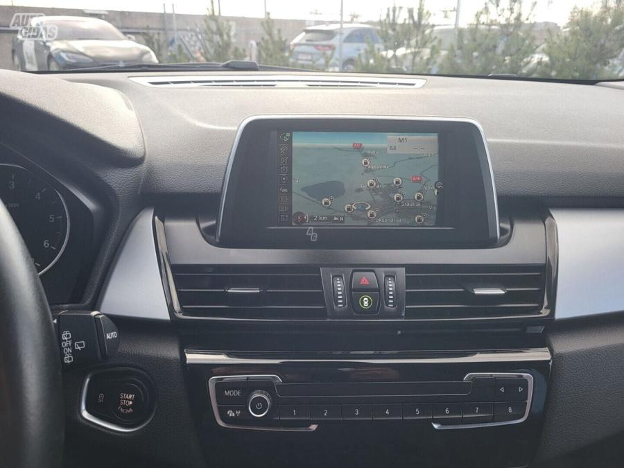 Blue BMW 216 Gran Tourer 2016 in Siauliai, with an engine capacity of 1.50 L and mileage of 159 thousand km for 7900 €, photo 15 on AUTOMOTO.COM.LV